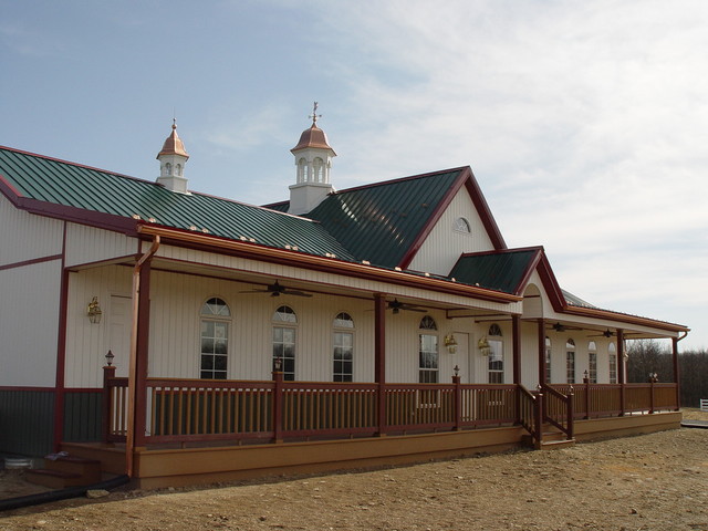 Custom Modular Farm House - Traditional - House Exterior - Huntington ...