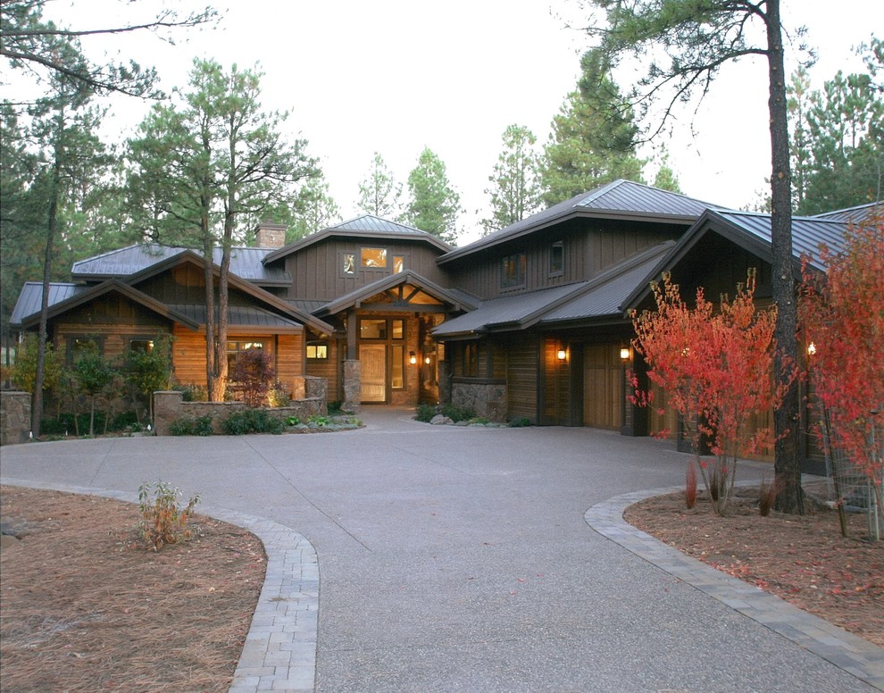 Custom Mountain Homes of Northern Arizona - Craftsman - Exterior ...