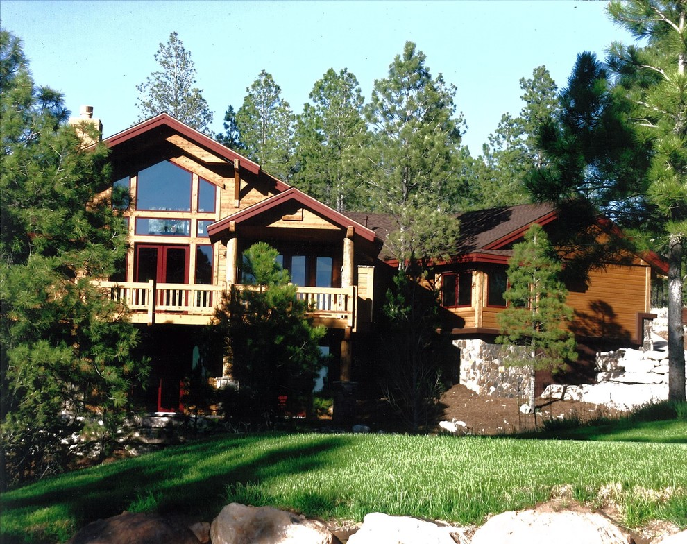 Custom Mountain Homes of Northern Arizona - Craftsman - Exterior ...