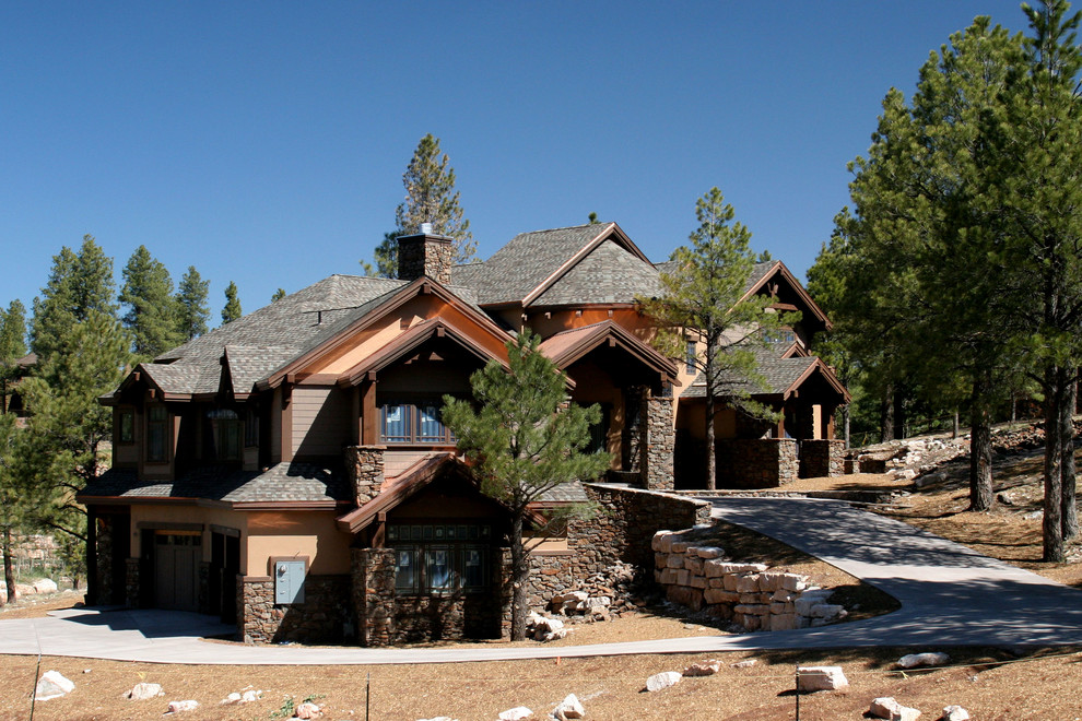Custom Mountain Homes of Northern Arizona - Craftsman - Exterior ...
