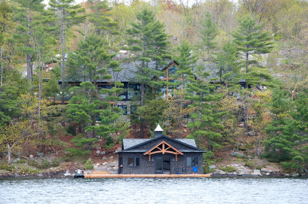 Custom Muskoka Cottages - Traditional - Exterior - Toronto - by Muskoka ...