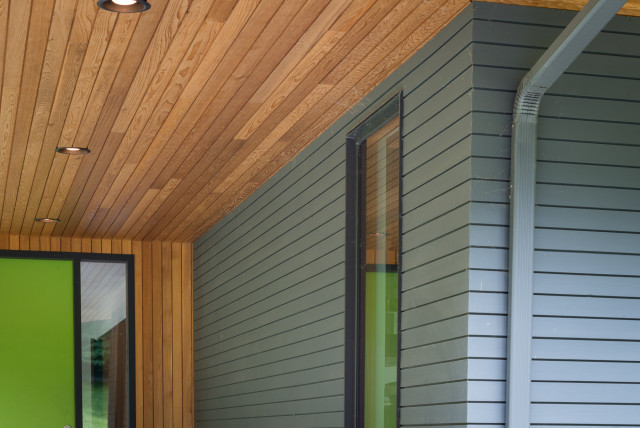 Custom Shadow Gap Home in PA - Modern - House Exterior - Philadelphia ...