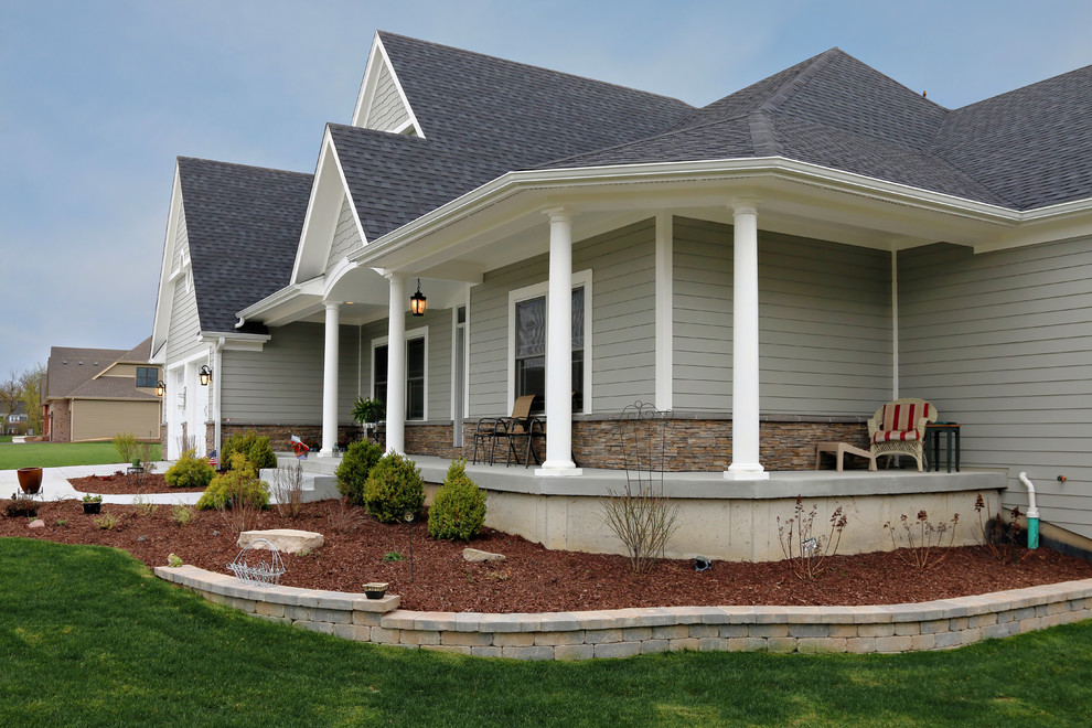 Custom Single Family Home - Wheaton, Illinois - Traditional - Exterior ...