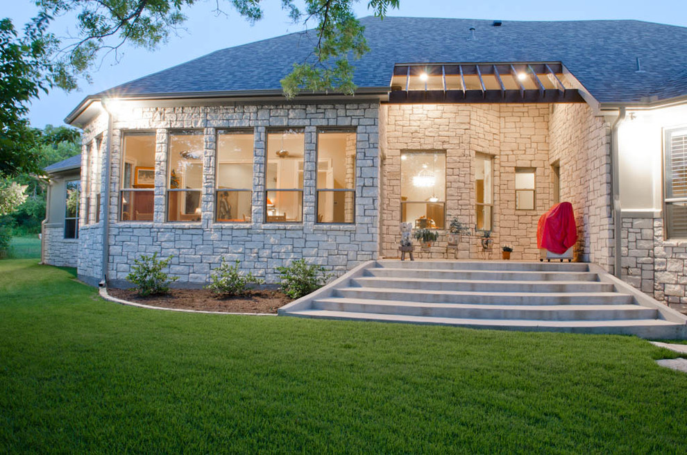 Custom Texas Hill Country Home - Traditional - Exterior - Austin - by ...
