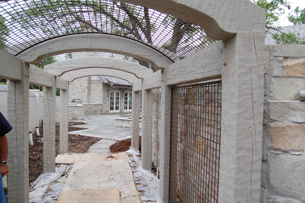 Custom Timber Beams & Rafter Tails - Traditional - House Exterior ...