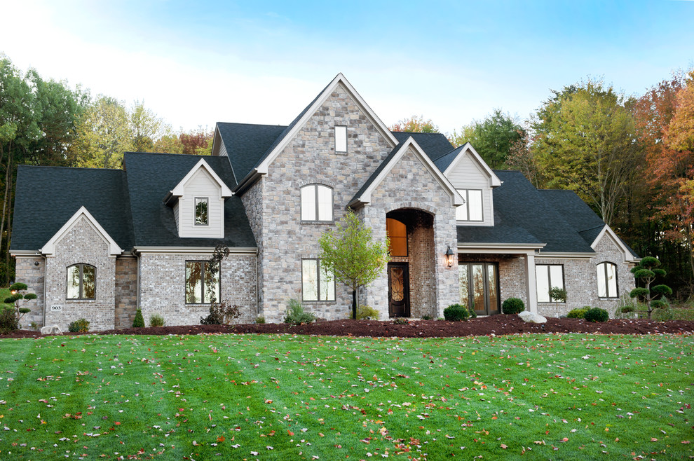 Custom Transitional Estate home - Transitional - Exterior - Other - by ...