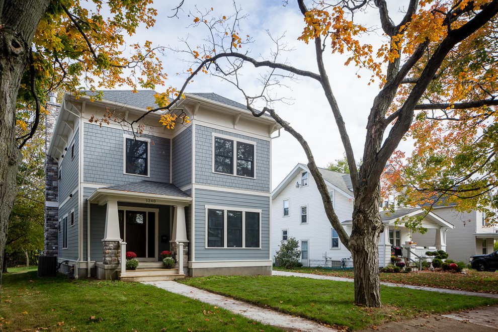 Custom Two-Story Home - Arts & Crafts - House Exterior - Columbus - by ...