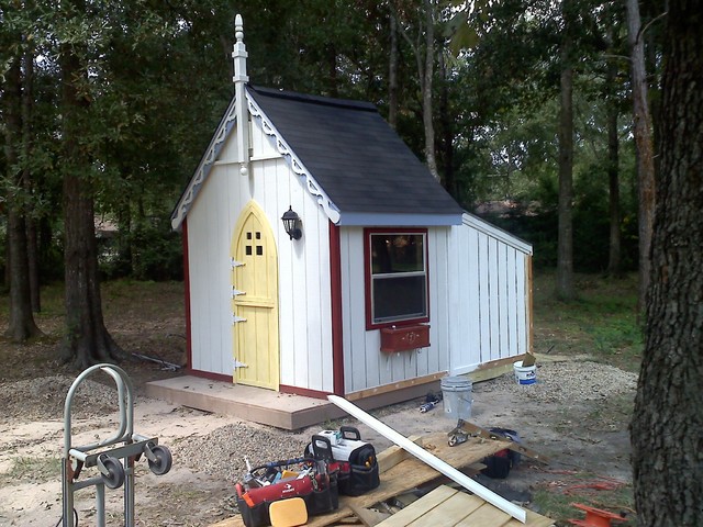 Custom Well Pumphouse/Playhouse - Craftsman - Abri - Houston - par Tony ...
