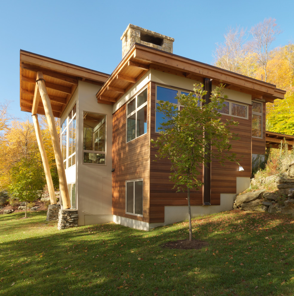 Custom Wood Work Inside and Out - Modern - House Exterior - Burlington ...