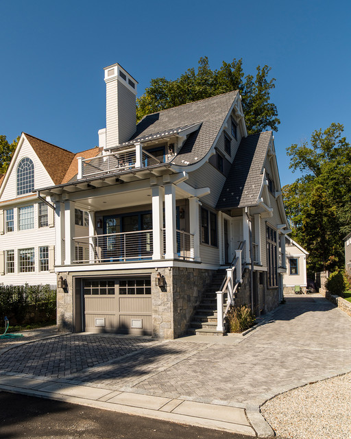 Darien Cottage - Arts & Crafts - House Exterior - New York - by Robert ...