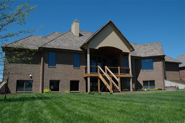Davenport Exterior - Clásico - Fachada - Wichita - de Craig Sharp Homes ...