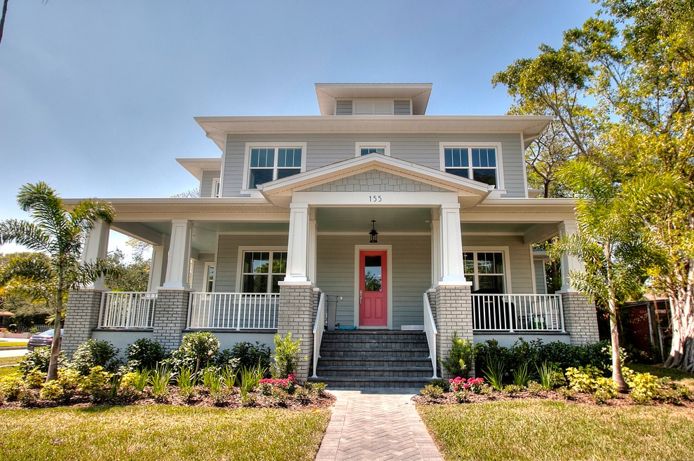 Davis Islands Showcase Home - Craftsman - Exterior - Tampa - by ...