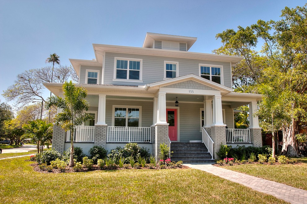 Davis Islands Showcase Home - Craftsman - Exterior - Tampa - by ...