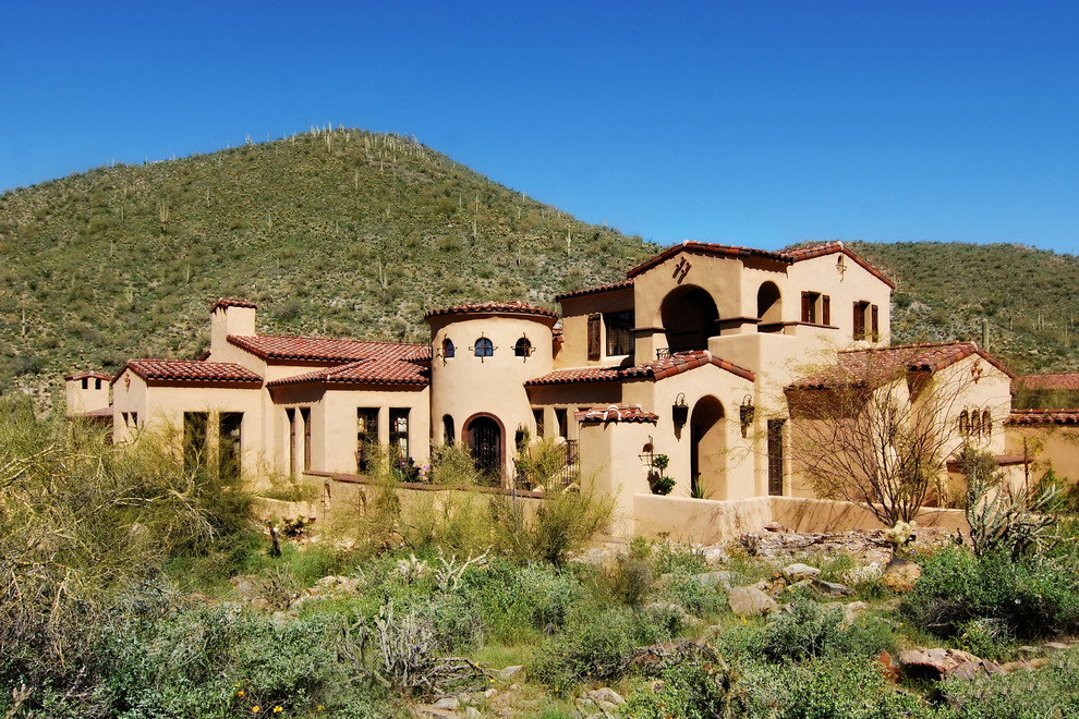 DC Ranch Home Build - Mediterranean - Exterior - Phoenix - by MCH ...