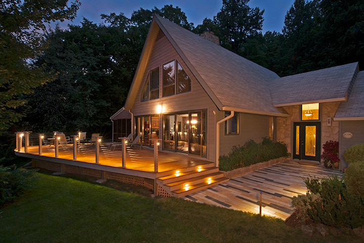 Deck at night - Contemporary - Exterior - Other - by Total Home Care ...