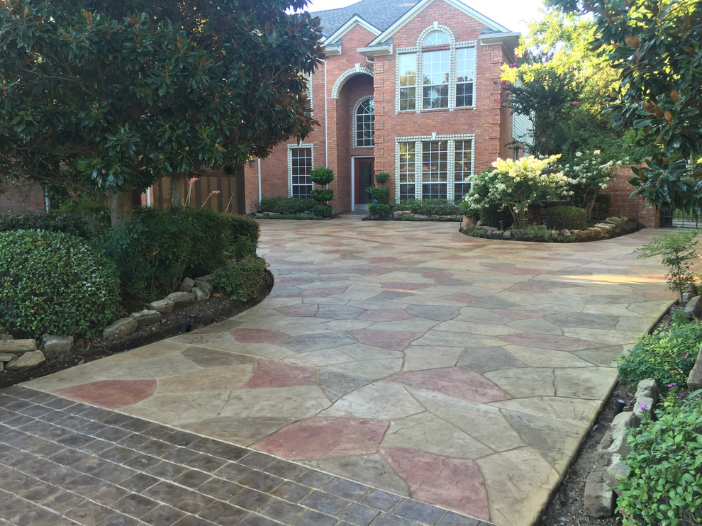 Decorative Concrete Driveways (Stained - Stamped - Resurfaced ...