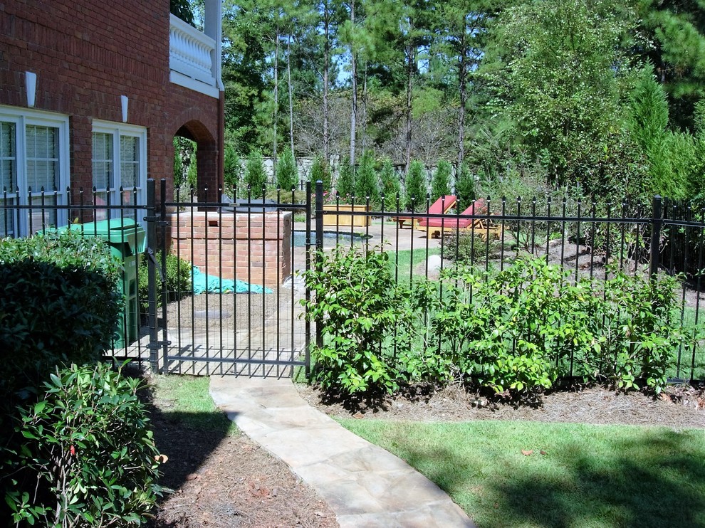 Decorative Metal Fences for Pools - Exterior - Atlanta - by First Fence ...