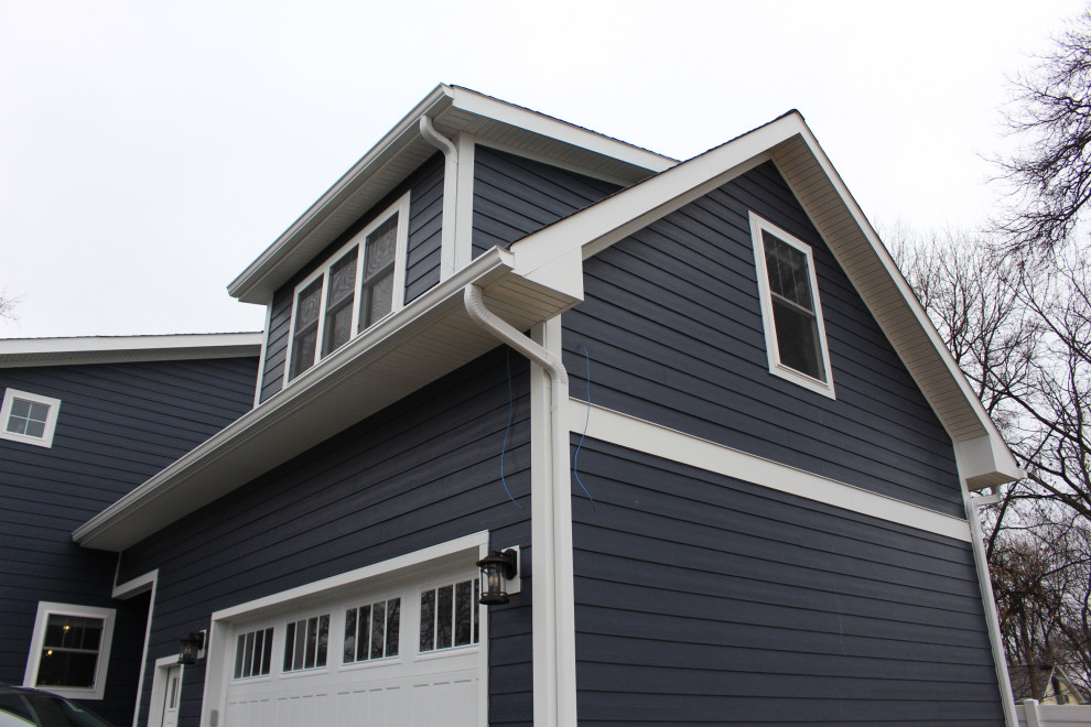 Deep Ocean James Hardie Siding | Brentwood, MO - Classique - Façade ... Deep Ocean James Hardie Siding | Brentwood, MO - Classique - Façade ...