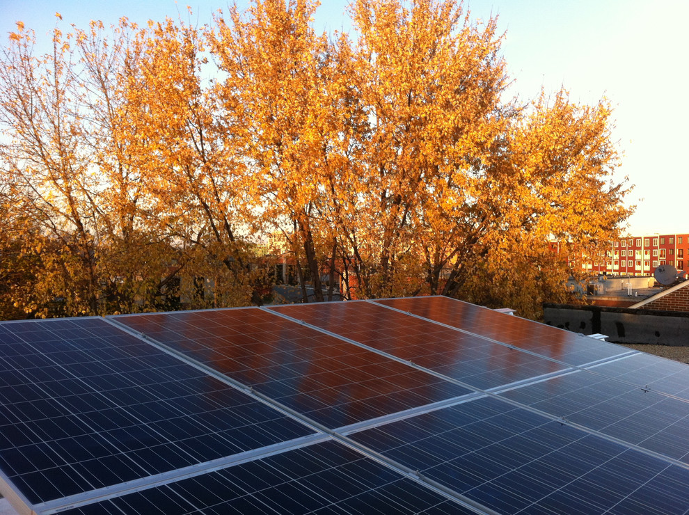 Del Ray Solar Panel Installation - Contemporary - Exterior - DC Metro ...