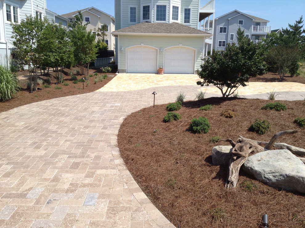 Delaware Beach House Landscaping Project - Beach Style - Exterior ...