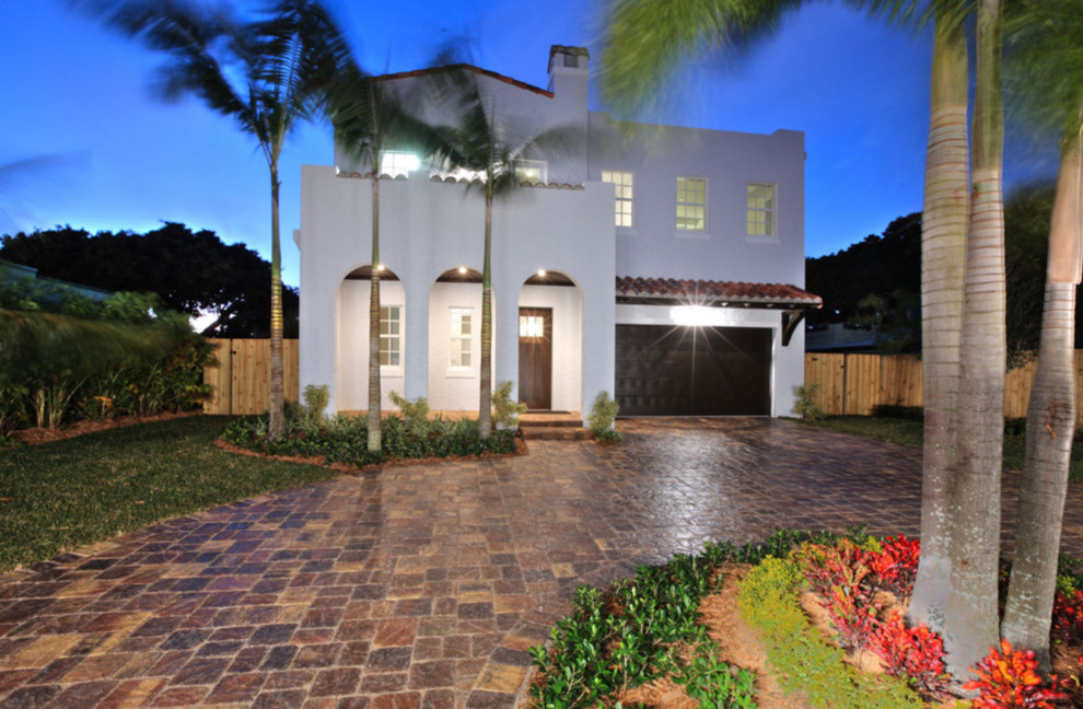 Delray Spanish Colonial - Modern - Exterior - Miami - by Luxe Design ...