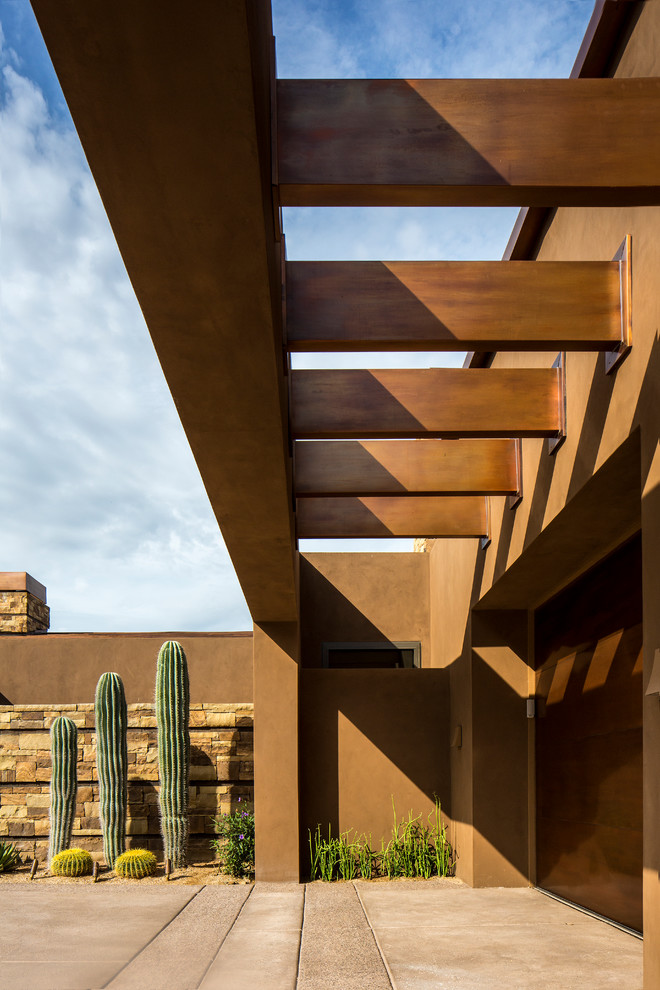 Desert Zen - Southwestern - Exterior - San Francisco - by Stewart ...