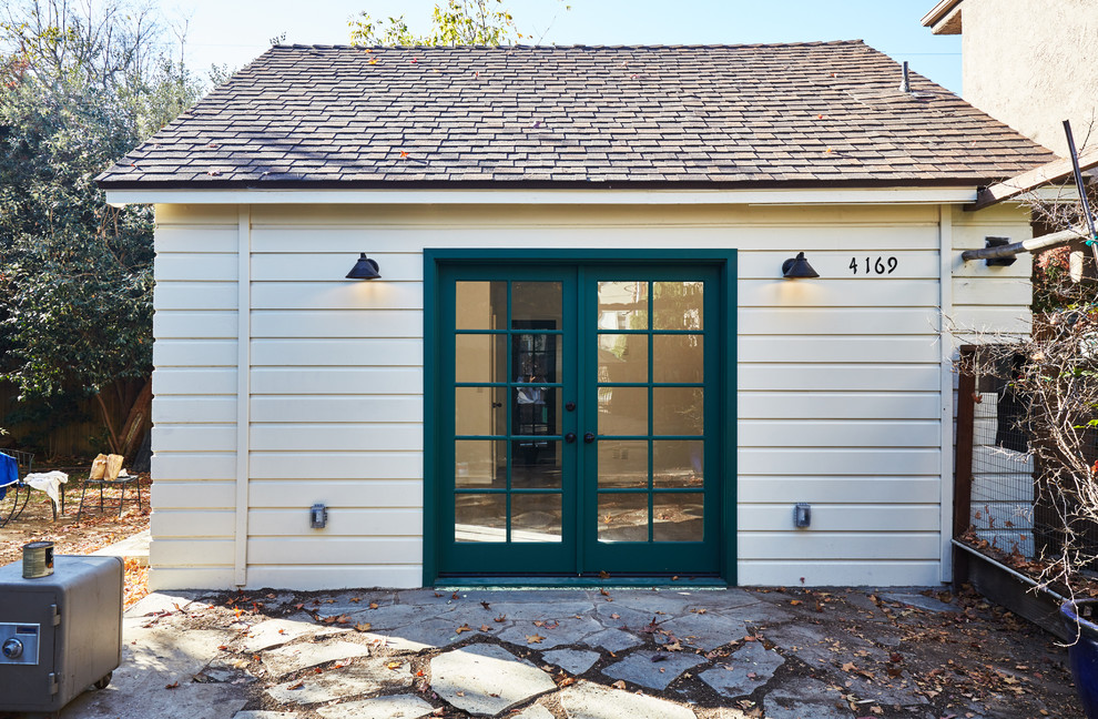 Detached Garage Conversion - North Hollywood - Modern - Exterior - Los ...
