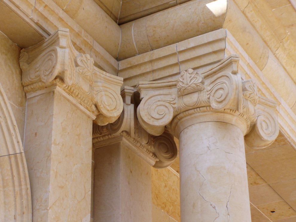 Details: Columns and Capitals - Mediterranean - House Exterior ...
