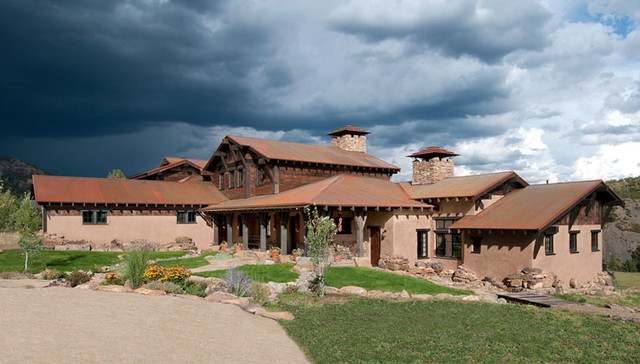 Dos Rios Ranch - Rustic - Exterior - Denver - by Ewing Architects ...