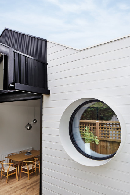 Dot's House: Circular Window - Contemporary - Exterior - Melbourne - by ...
