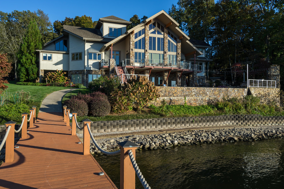 Doug Spohn Construction Lake Home - Transitional - Exterior - Other ...