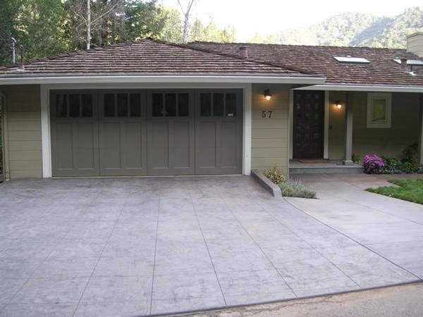 Driveway - Concrete driveway stained & sealed - LastiSeal Stain ...