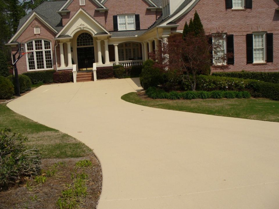 Driveway Concrete Resurfacing - Traditional - Exterior - Atlanta - by ...