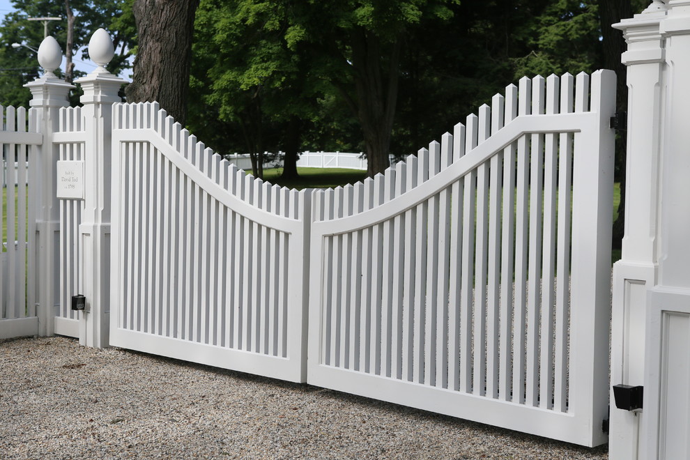 Driveway Gates | Automatic Gates - Transitional - Exterior - New York ...