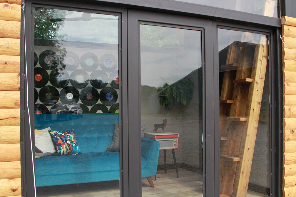 Dumpster turned tiny home - Contemporary - Exterior - Other - by ...