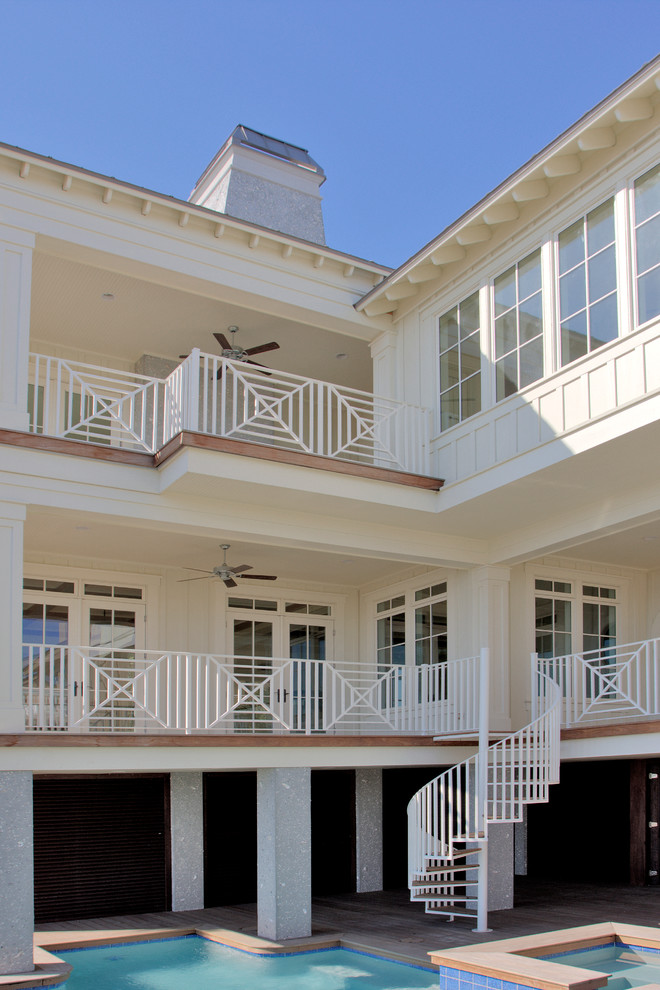 Dune Lane - Beach Style - Exterior - Atlanta - by STONE by STONE Design ... Dune Lane - Beach Style - Exterior - Atlanta - by STONE by STONE Design ...