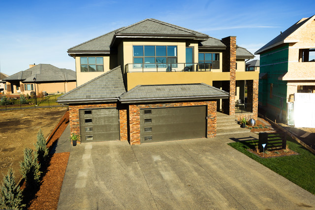 Durabuilt Vivacé Windows - Contemporary Home - Contemporain - Façade ...