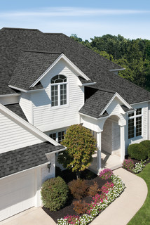 Duration shingle by Owen's Corning - color is Estate Gray - Traditional ...