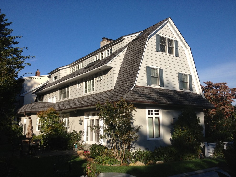 Dutch Colonial Addition - Traditional - Exterior - New York - by ...
