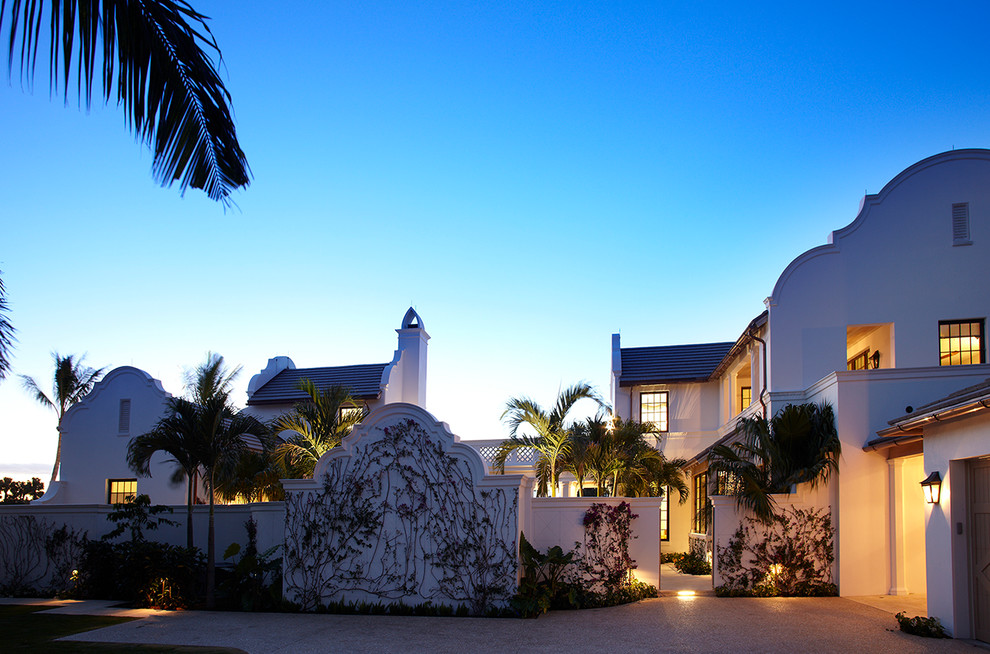 Dutch Colonial Estate - Mediterranean - Exterior - Miami - by Beacon ...