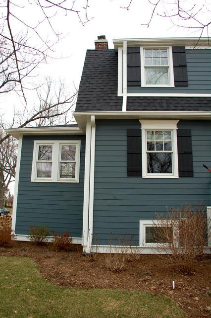 Dutch Colonial Home Remodel, Windows & James Hardie Siding in Park ...