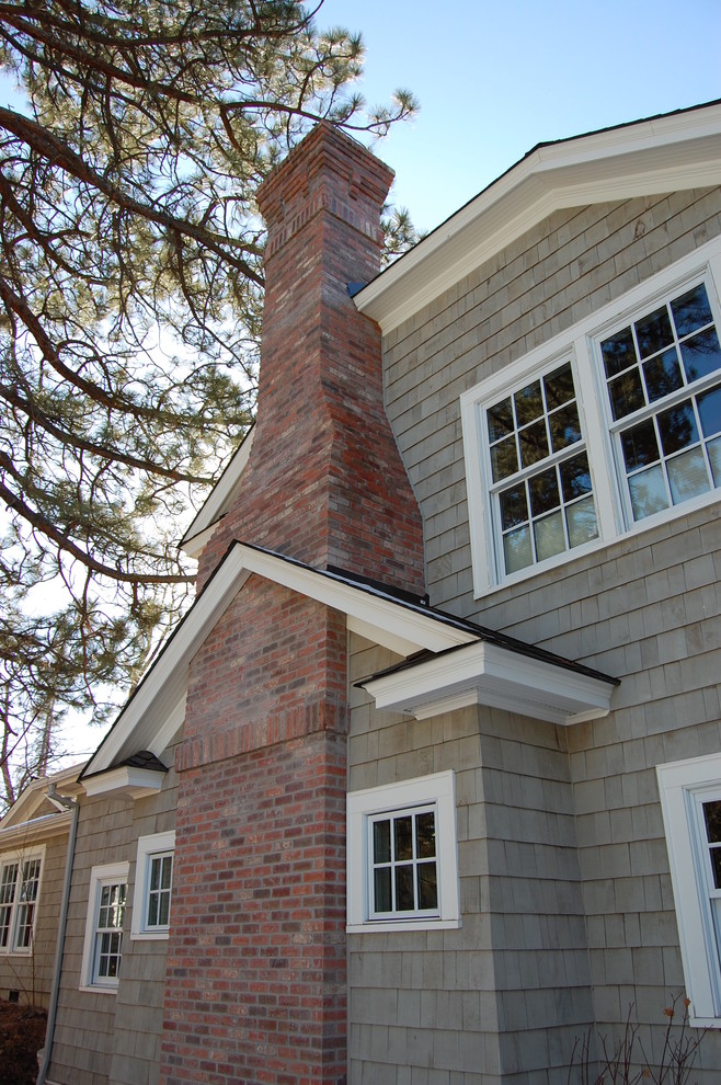 Dutch Colonial Major Addition and Remodel - Traditional - Exterior ...