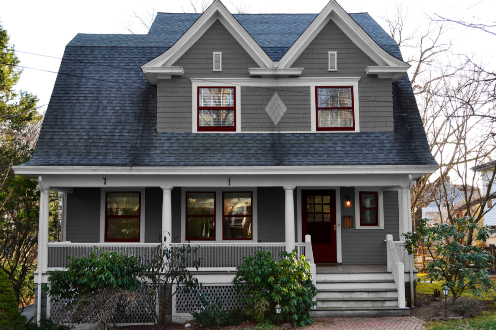 Dutch Colonial Paint Colors - Traditional - Exterior - New York - by ...