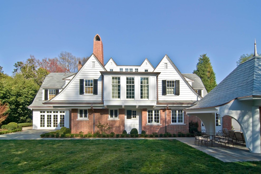 DUTCH COLONIAL RENOVATION - Traditional - Exterior - Charlotte - by ...