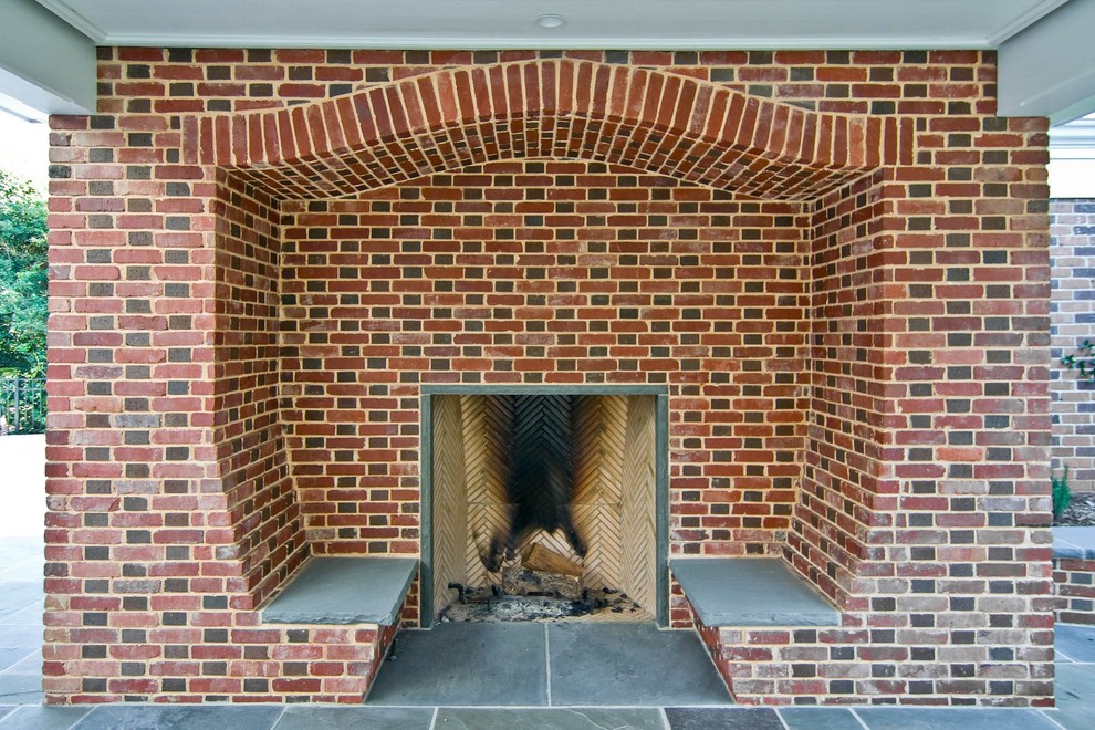 DUTCH COLONIAL RENOVATION - Traditional - Exterior - Charlotte - by ...