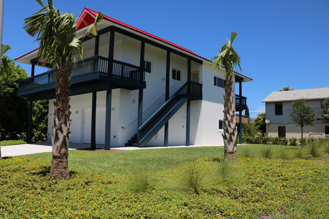 Landscape Dutch Gable Home