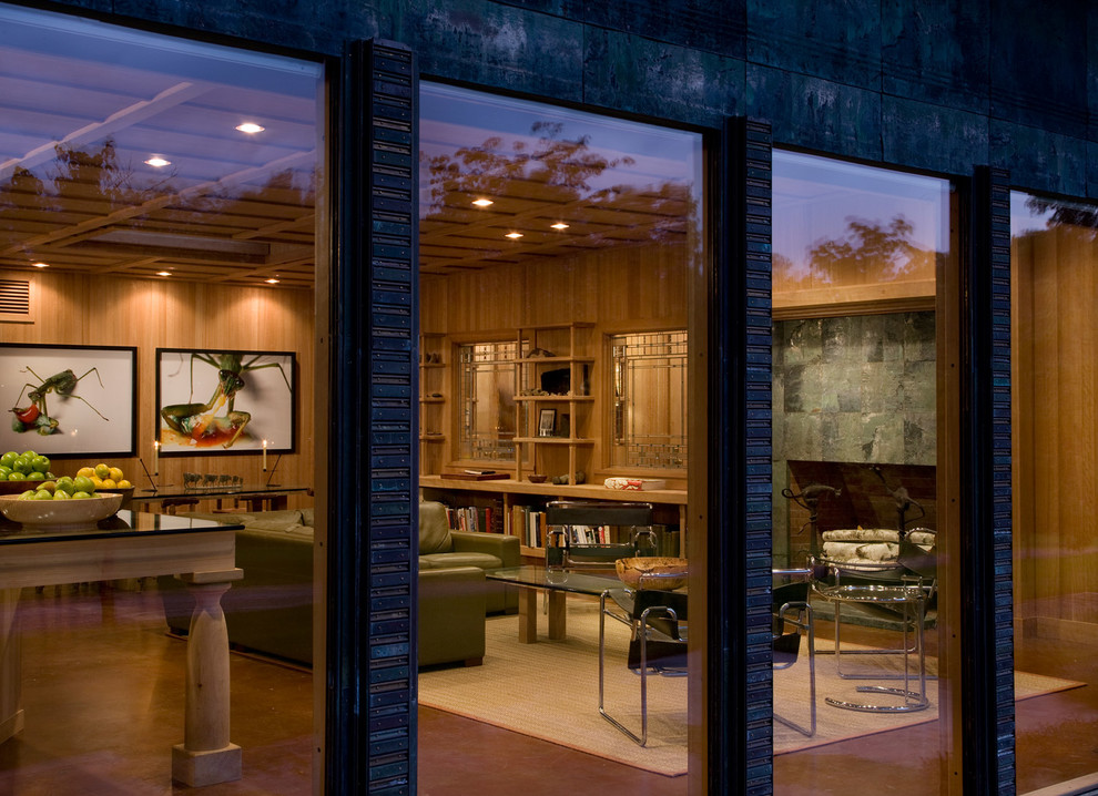 Earth-Bermed House - Contemporary - Exterior - New York - by Allan ...