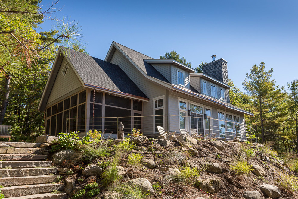 East Bay Cottage, Lake Muskoka - Traditional - Exterior - Toronto - by ...