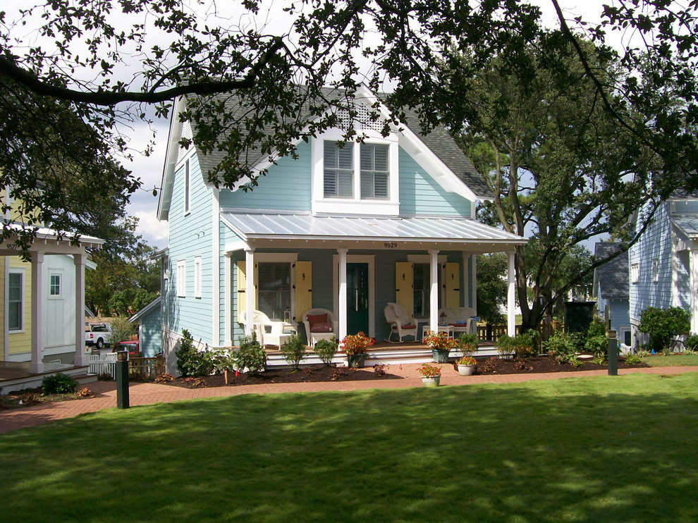East Beach Cottage Court - Beach Style - Exterior - Atlanta - by ...