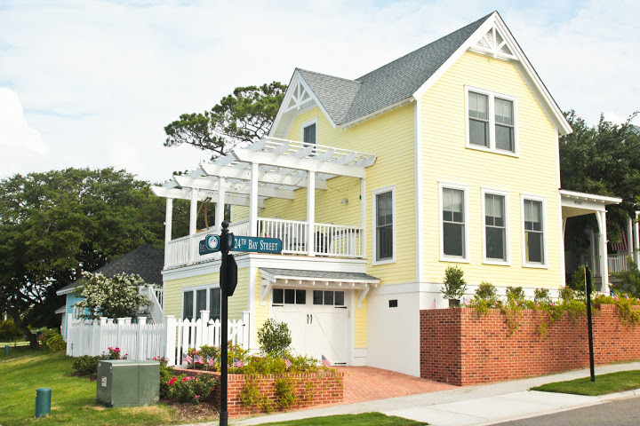 East Beach Cottage Court - Beach Style - Exterior - Atlanta - by ...